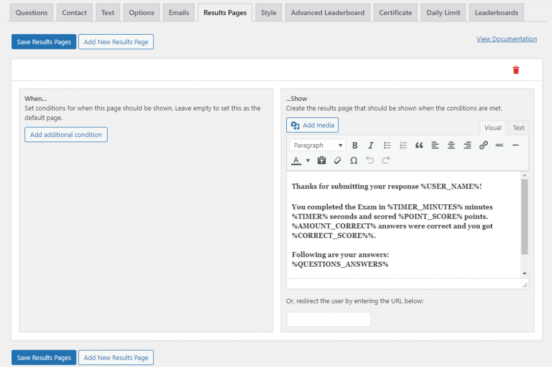 How to create a Timer based Online Exam in WordPress? [Updated]