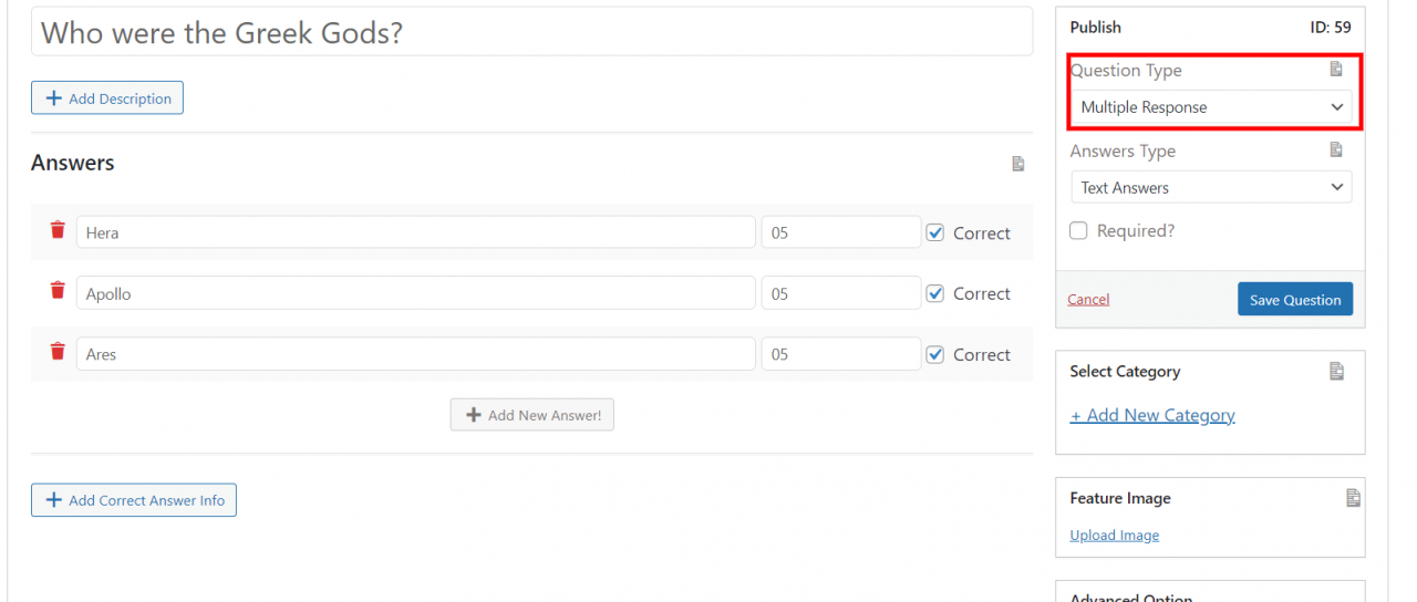 How to Create an Amazing Greek Mythology Quiz in WordPress? (4 Simple ...