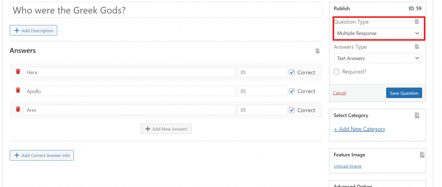 How to Create an Amazing Greek Mythology Quiz in WordPress? (4 Simple ...