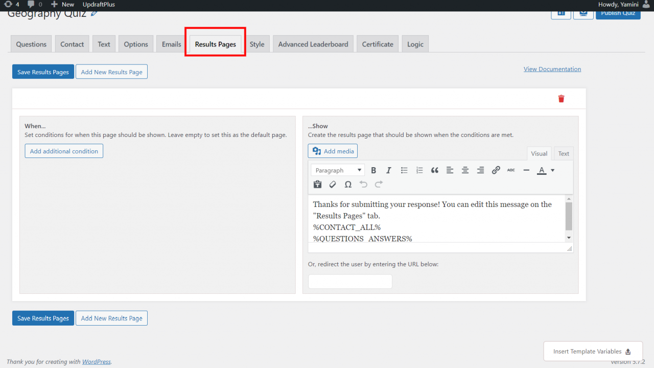 How to Use the WordPress Leaderboard Plugin to Make a Quiz Competition ...