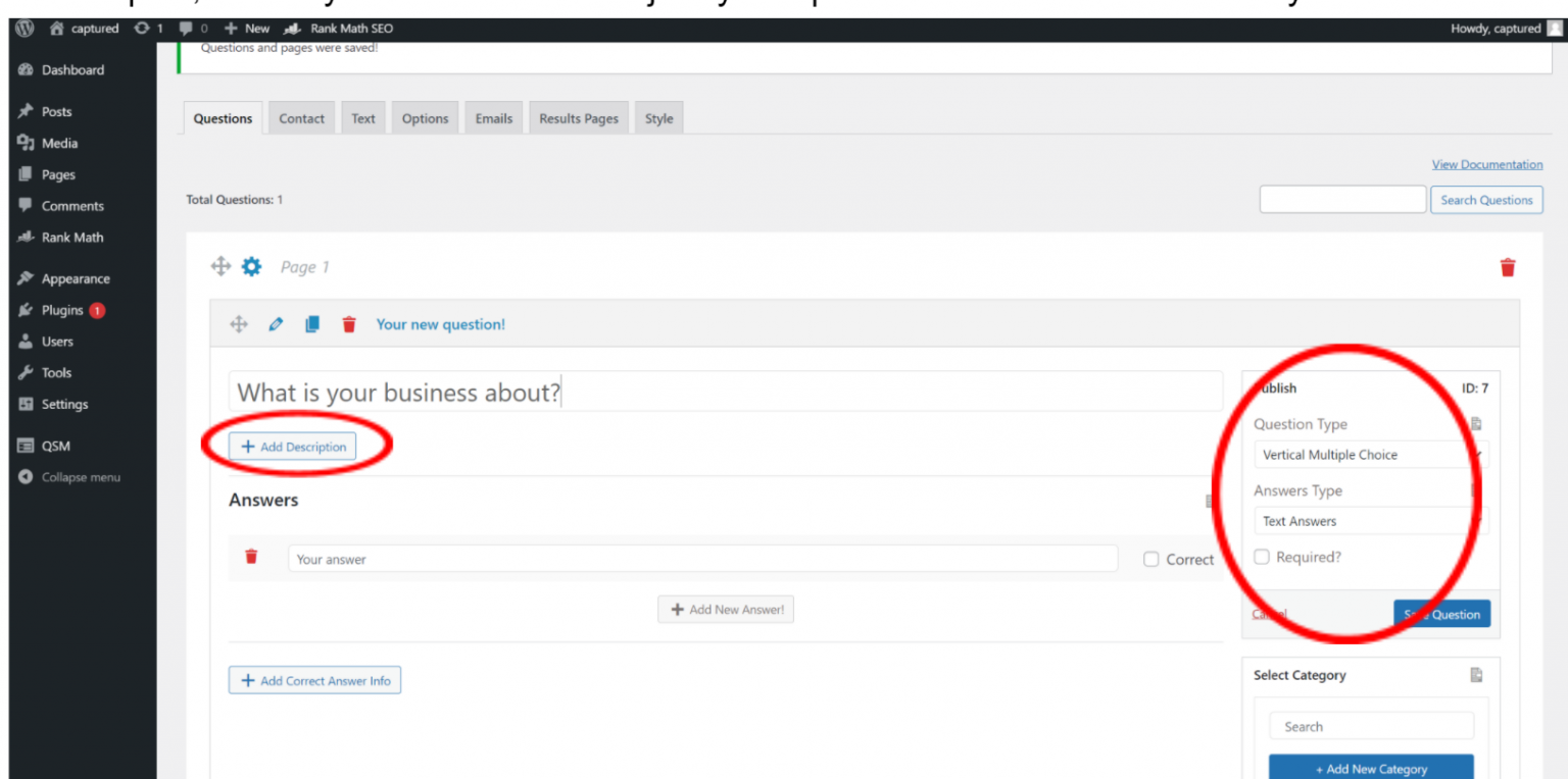How to make Interactive Questionnaire on WordPress? (5 Simple Steps) - QSM