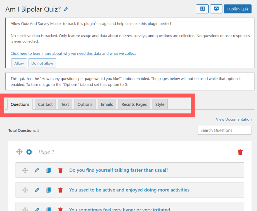 Create a True Bipolar Quiz in 4 Simple Steps! - QSM