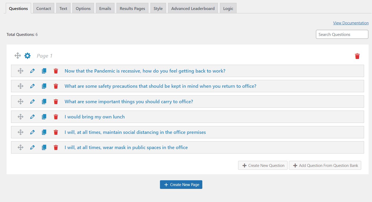 How to create a quiz for logged in users with QSM?