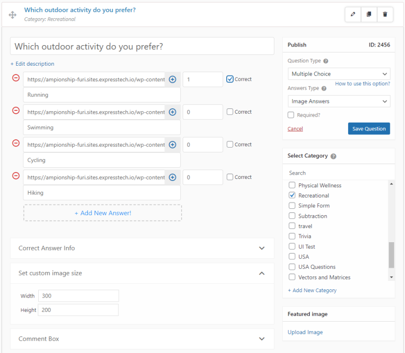 Pixel Theme - Documentation Quiz And Survey Master