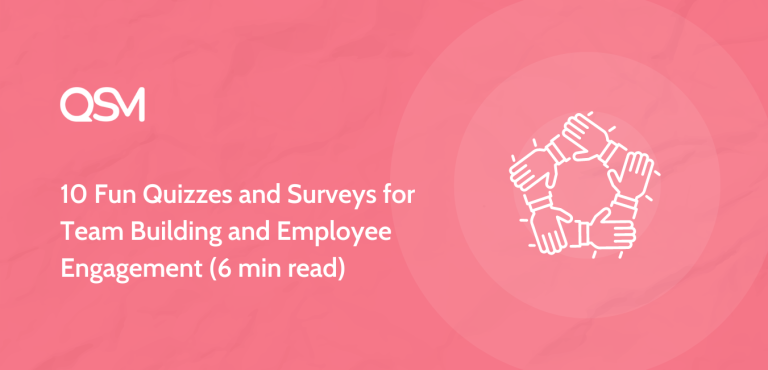 10 Fun Quizzes for Team Building and Employee Engagement - QSM
