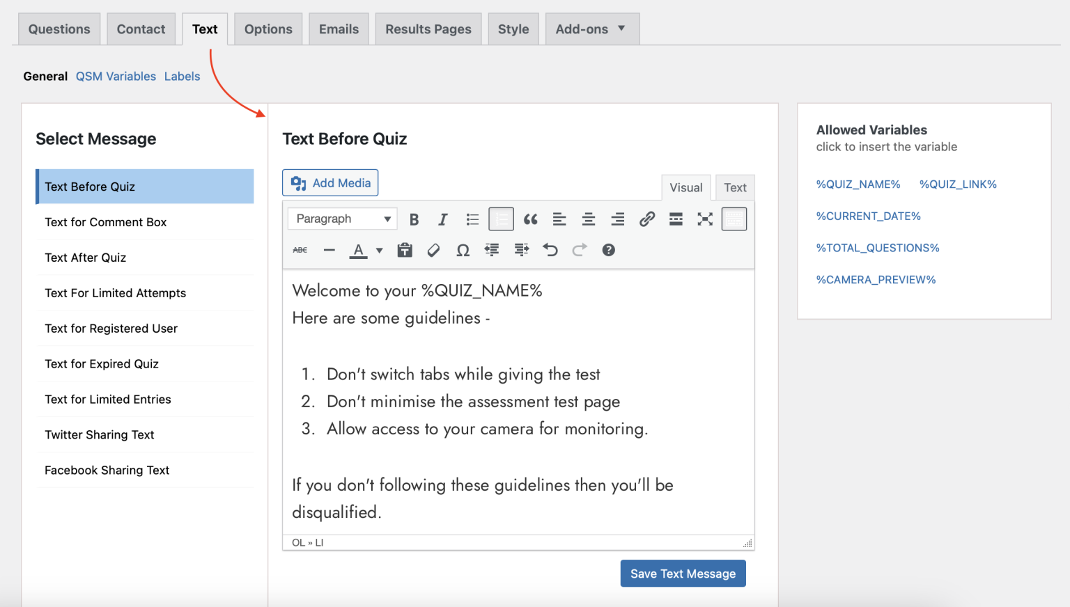 How to Implement Online Quiz Proctoring in Assessment Forms - QSM