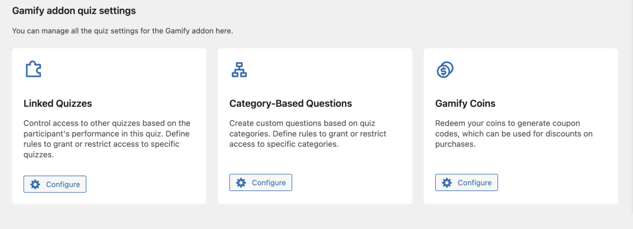 Gamify - Documentation Quiz And Survey Master