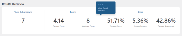 Reporting and Analysis - Quiz And Survey Master